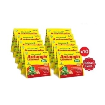 MERAH Antangin JRG Tablet+Red Ginger Herbal Box (20 Strips Contains 4 ...