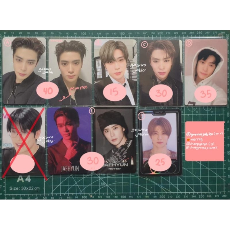 Read Description!! Photocard PC official Jeong Jaehyun NCT 127 regular ...