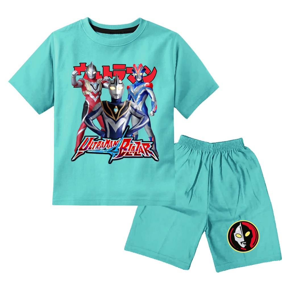 KATUN Boys' t-shirt set with ultraman motif aged 1-10 years, premium ...