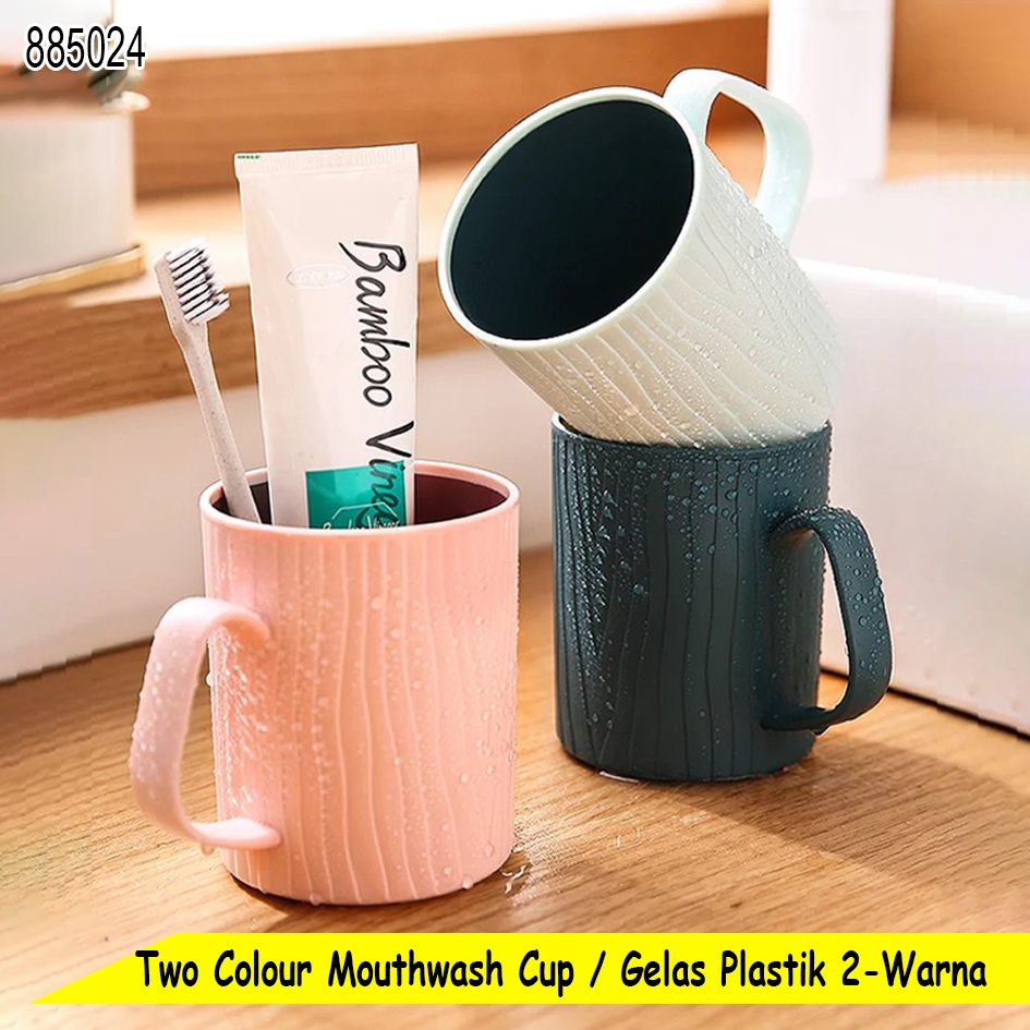 Two Color Plastic Mouthwash Cup | Shopee Malaysia