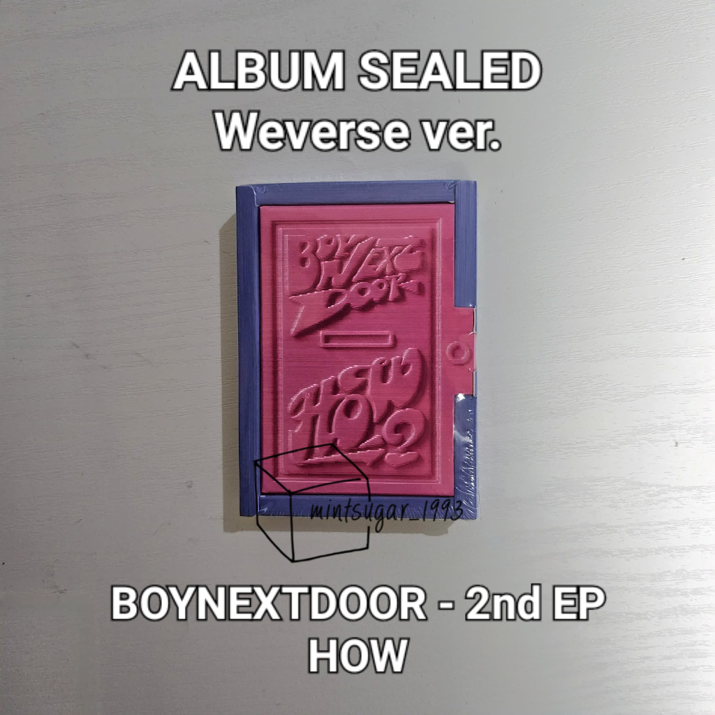 BOYNEXTDOOR - 2nd EP Album [ HOW? ] (Weverse Albums ver.) ( HOW? BND ...