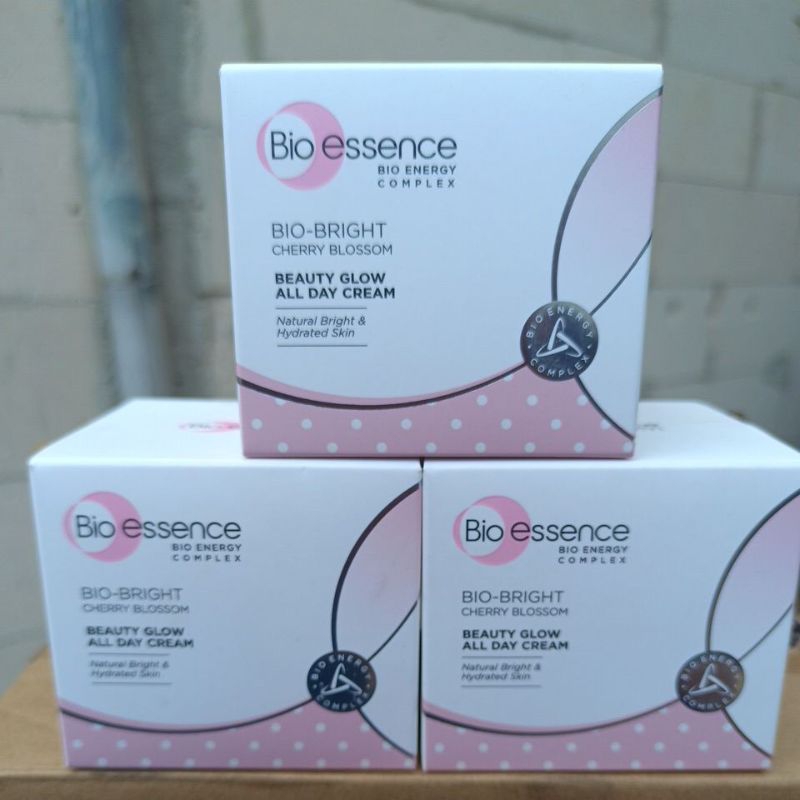 Bio essence BIO-BRIGHT BEAUTY GLOW ALL DAY CREAM 50GR CHERRY BLOSSOM ...
