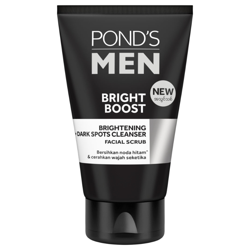 Ponds Men Facial Wash Bright Boost 100gr Men's Facial Soap | Shopee ...