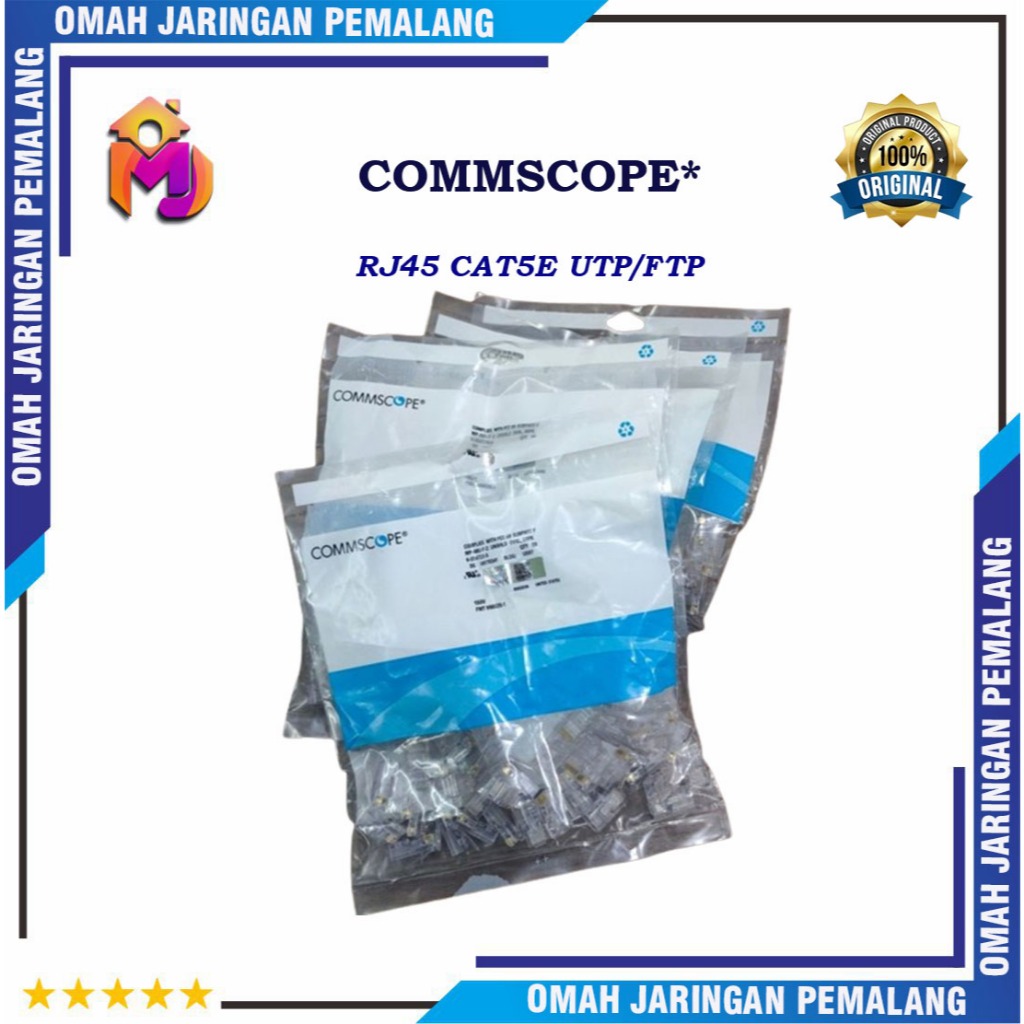 Best 50pcs RJ45 COMMSCOPE connector | Shopee Malaysia