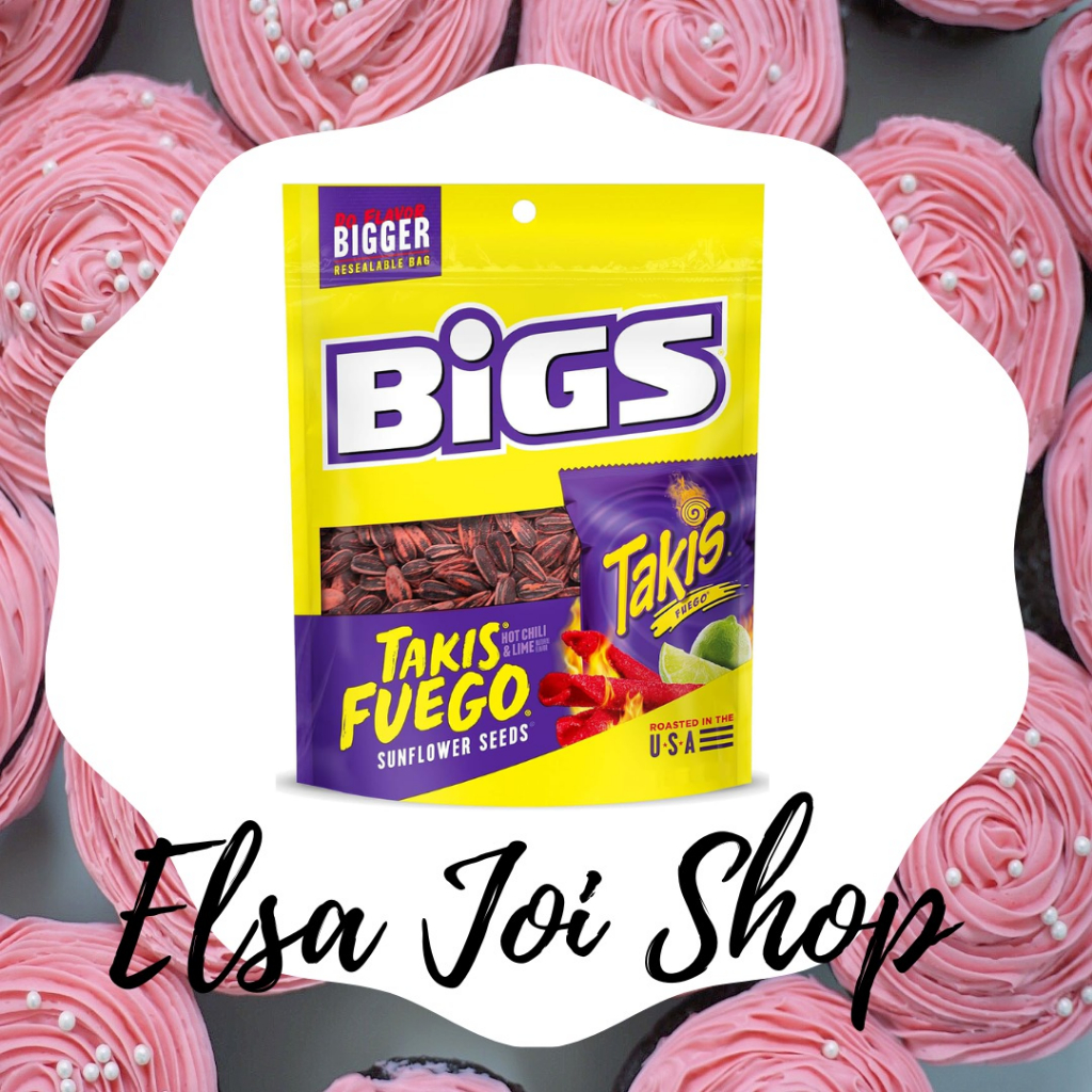 Bigs Takis Fuego Sunflower Seeds Hot Chili & Lime - 103 Gr | Shopee ...