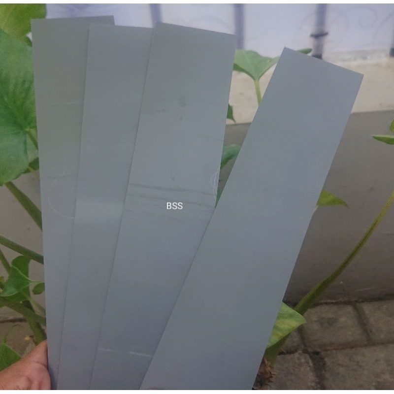 Pvc Paralon Sheet Size 8cm x 25cm Miniature Material, Thickness: ±3mm ...