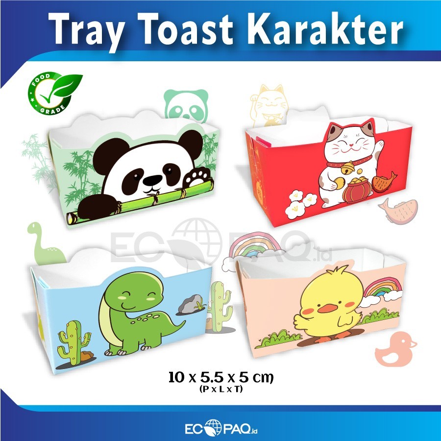 Toast Box Tray/Bread Toast Box/Toast Box/Cute Character) | Shopee Malaysia