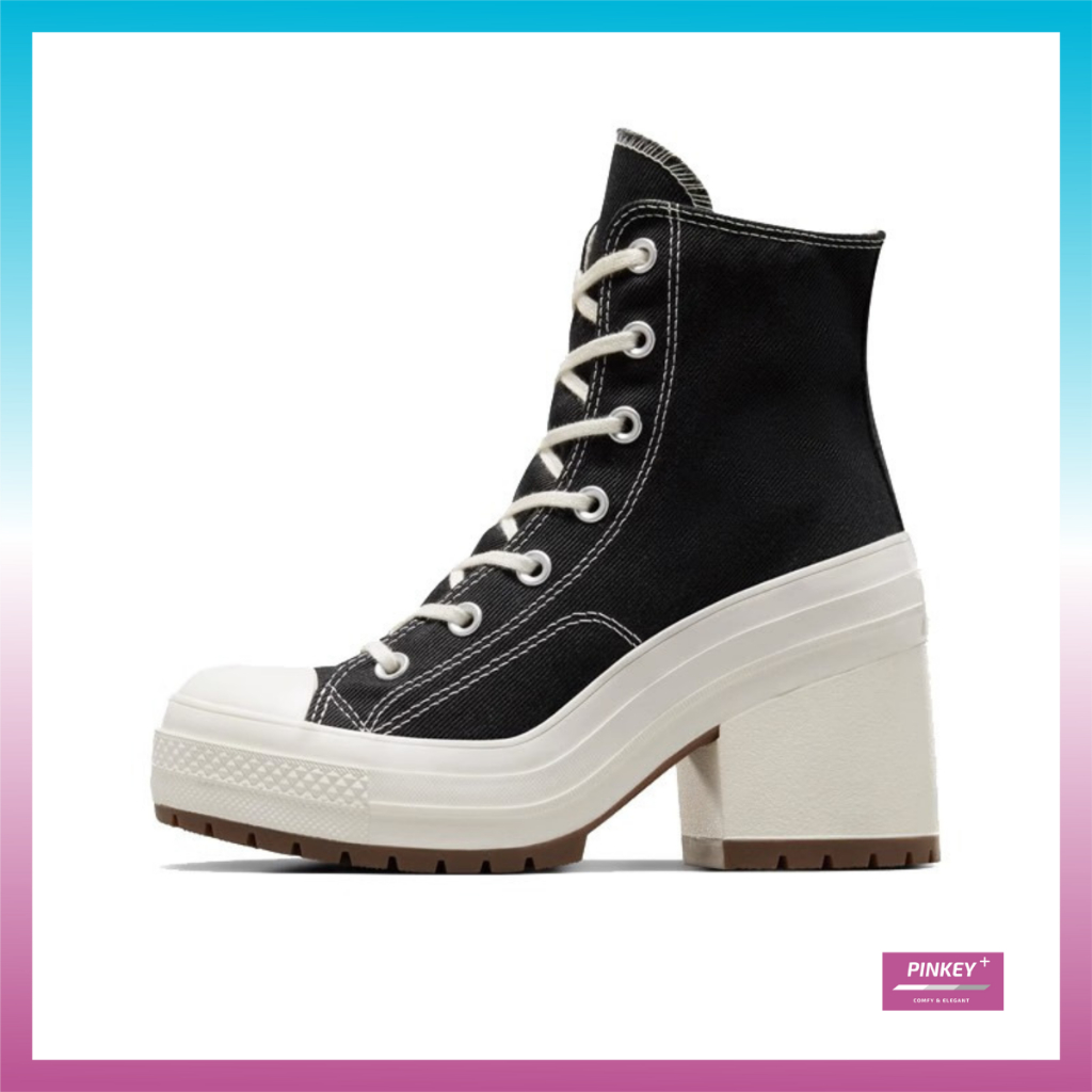 HITAM Pinkey P320 High Boots For Trendy Women, Korean Style Model With ...