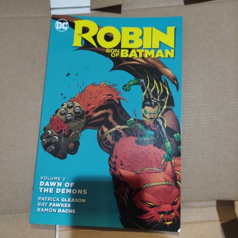 Robin Son of Batman - Vol.02 - Dawn of the demons TPB Comic | Shopee ...