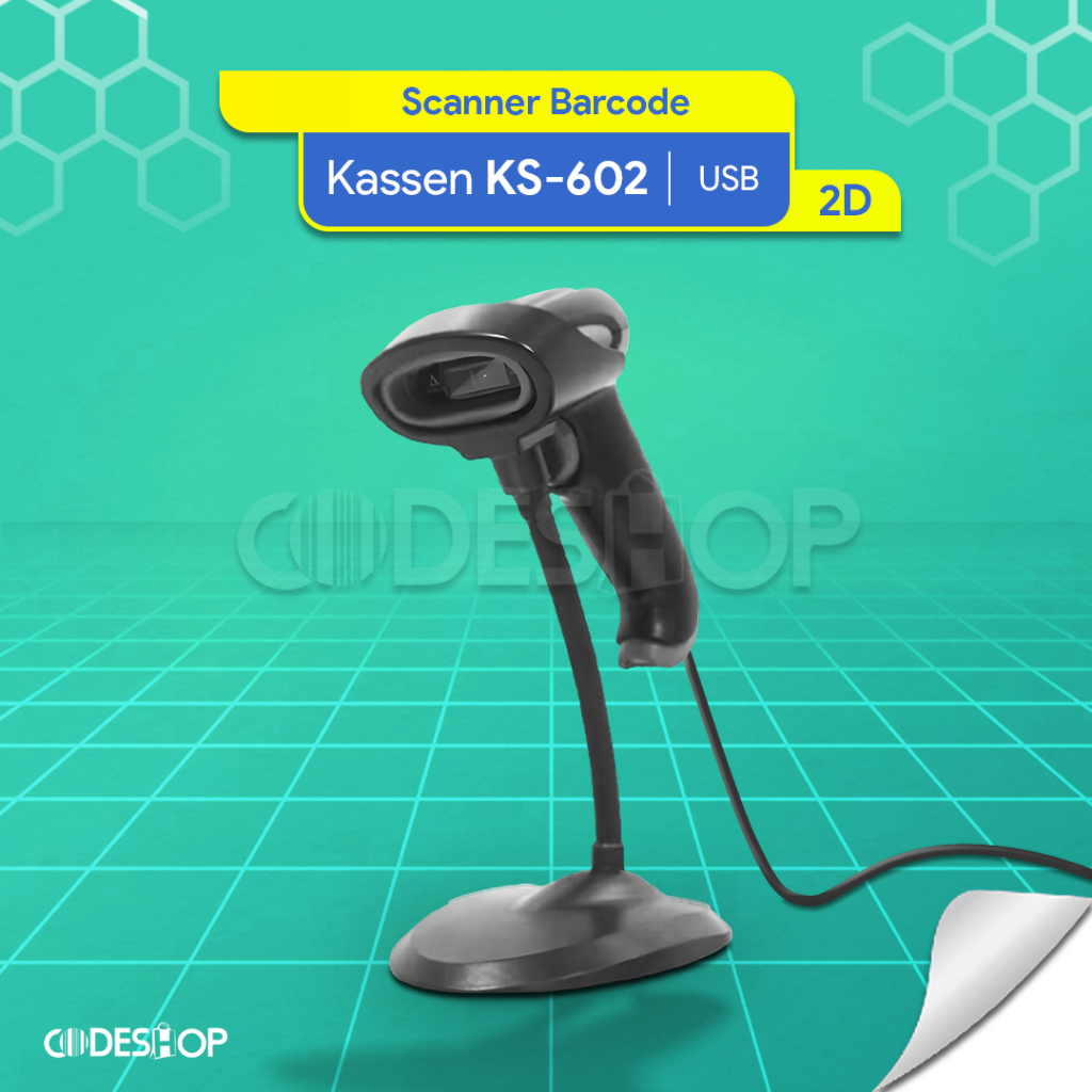 Kassen KS-602 USB Barcode Scanner 1D 2D Scanner Price | Shopee Malaysia