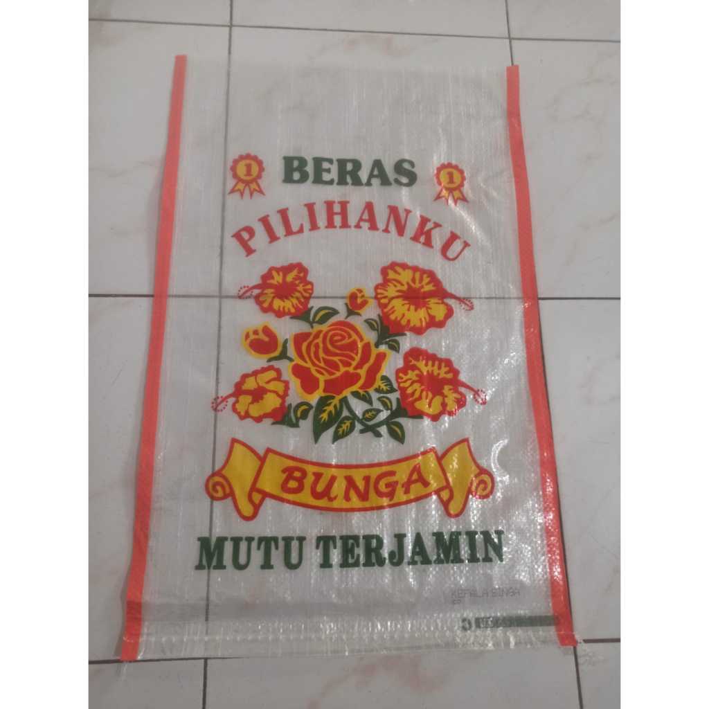 Transparent plastic sacks packaged in rice 5 KG 10 KG 20 KG plain and ...