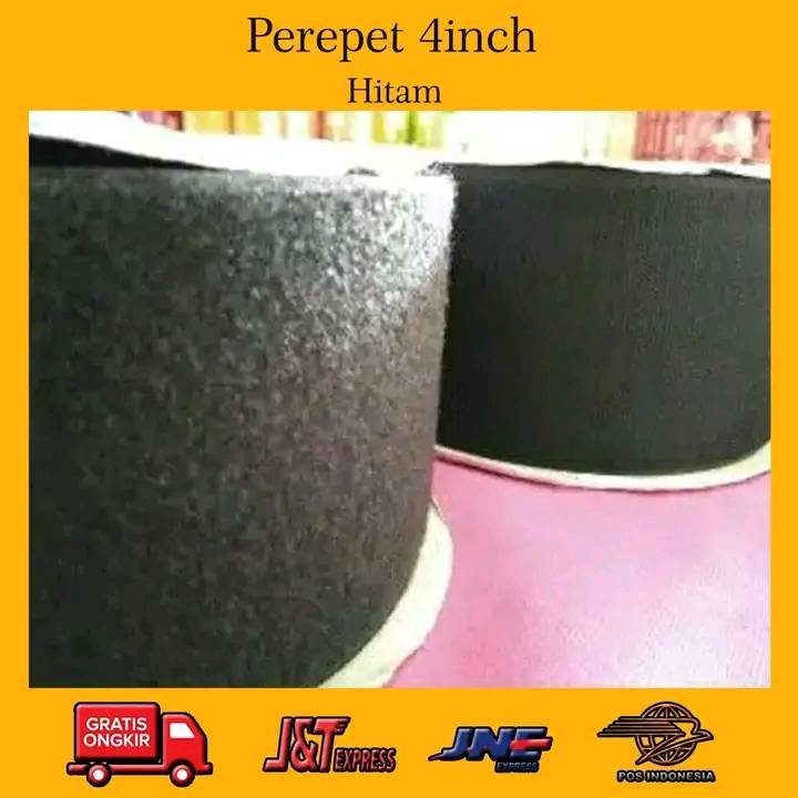 PUTIH HITAM (1 Set) Velcro Adhesive Paste/Magic Tape Black and White 10 cm Set Rough & Fine ...