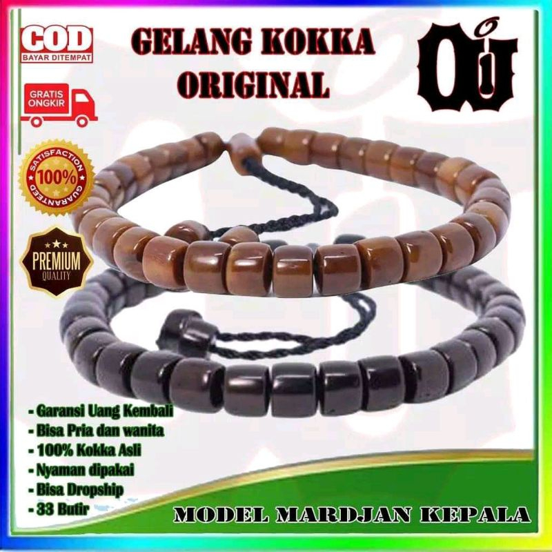 KAYU HITAM Genuine KOKKA TASBIH KAOKA BRACELET KAUKAH ORIGINAL KOKA ...