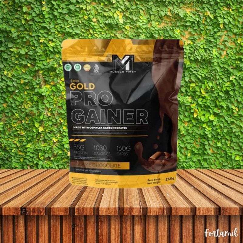 Muscle FIRST Pro Gainer 6lbs/2721gr - Mass Gainer Milk Protein Fitness ...