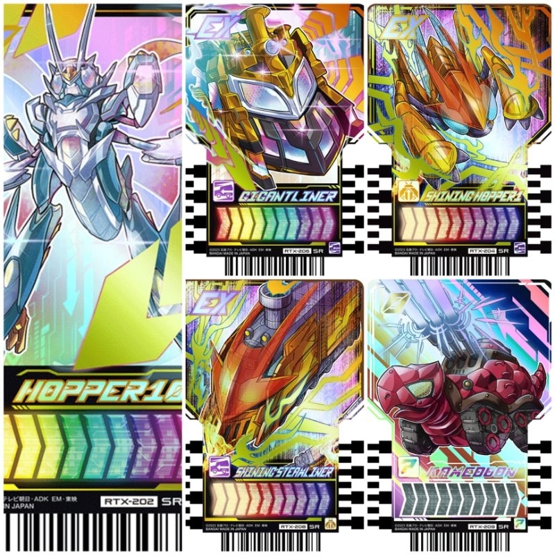 Phase EX02 SR - Ride Chemy Trading Card - Kamen Rider Gotchard | Shopee Malaysia