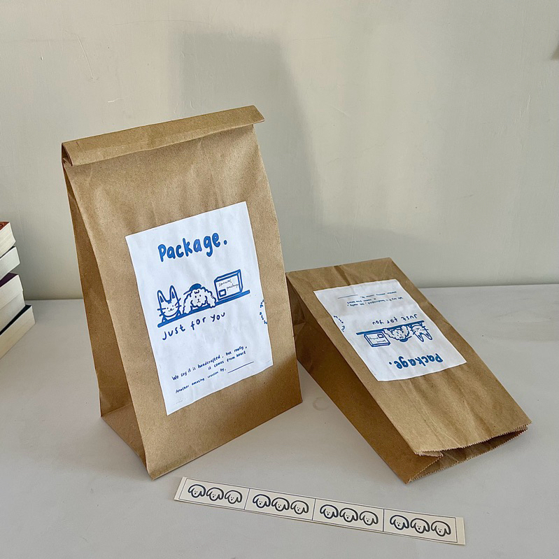 Korean Cute Aesthetic Packaging - Gift Wrapping Package vintage Paper ...