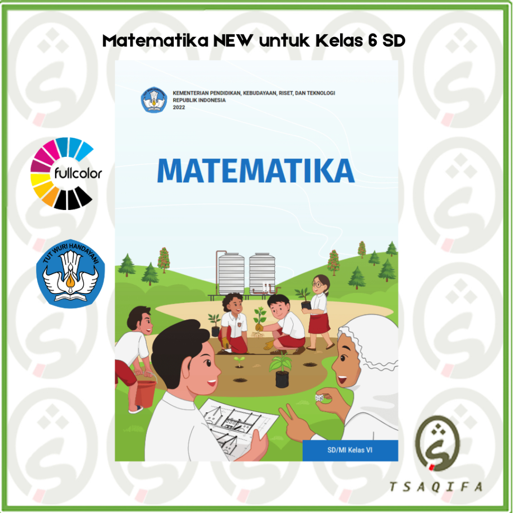 New MATHEMATICS Student Book for CLASS 6 SD Merdeka Curriculum New ...