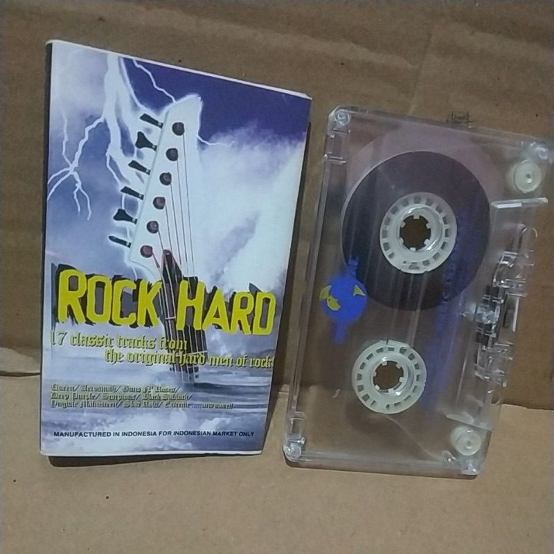 Rock Hard Ribbon Cassette (Queen, Gnr, UFO, Free, Deep Purple etc ...