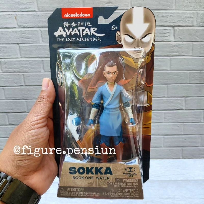 Mcfarlane TOYS SOKKA BOOK ON WATER AVATAR THE LAST AIRBENDER ...