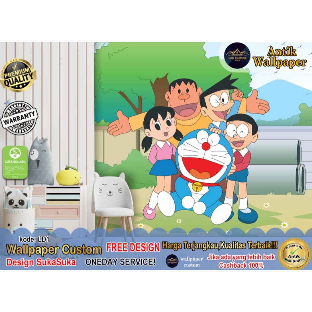 Doraemon Theme Custom 3D Wallpaper | Kids Animation Wallpaper | Kids ...