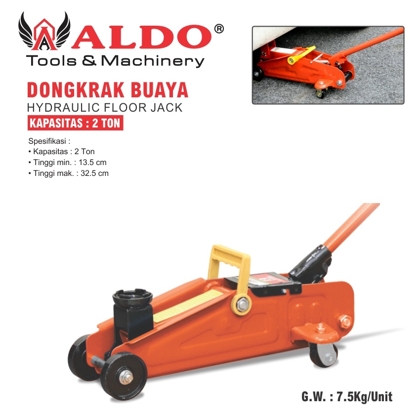 2 TON CROCODILE JACK / HYDRAULIC FLOOR JACK / HYDRAULIC CAR LIFTING ...