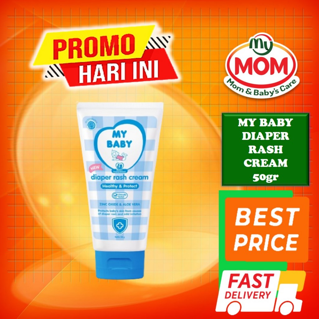 My BABY Diaper Rash Cream with Zinc 50g - Anti Rash Diaper BABY Cream ...