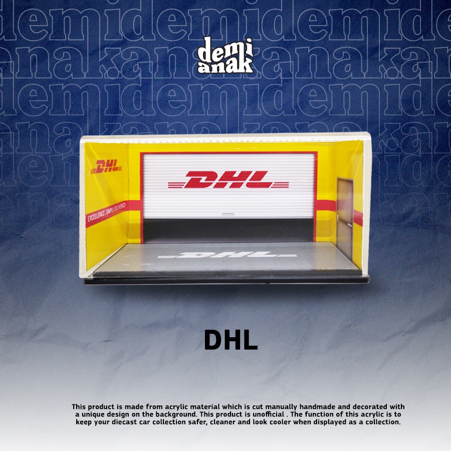 Dhl Yellow Diecast Acrylic Box | Shopee Malaysia