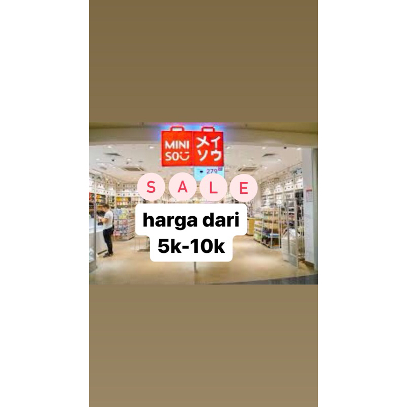 Miniso (Slide Photos, guys) | Shopee Malaysia