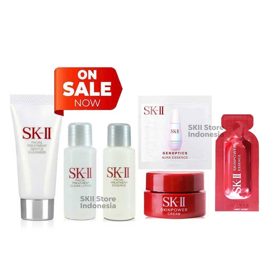 Sk-ii SKII SK2 Complete Basic Package Day Night (Cream+Serum) | Shopee ...