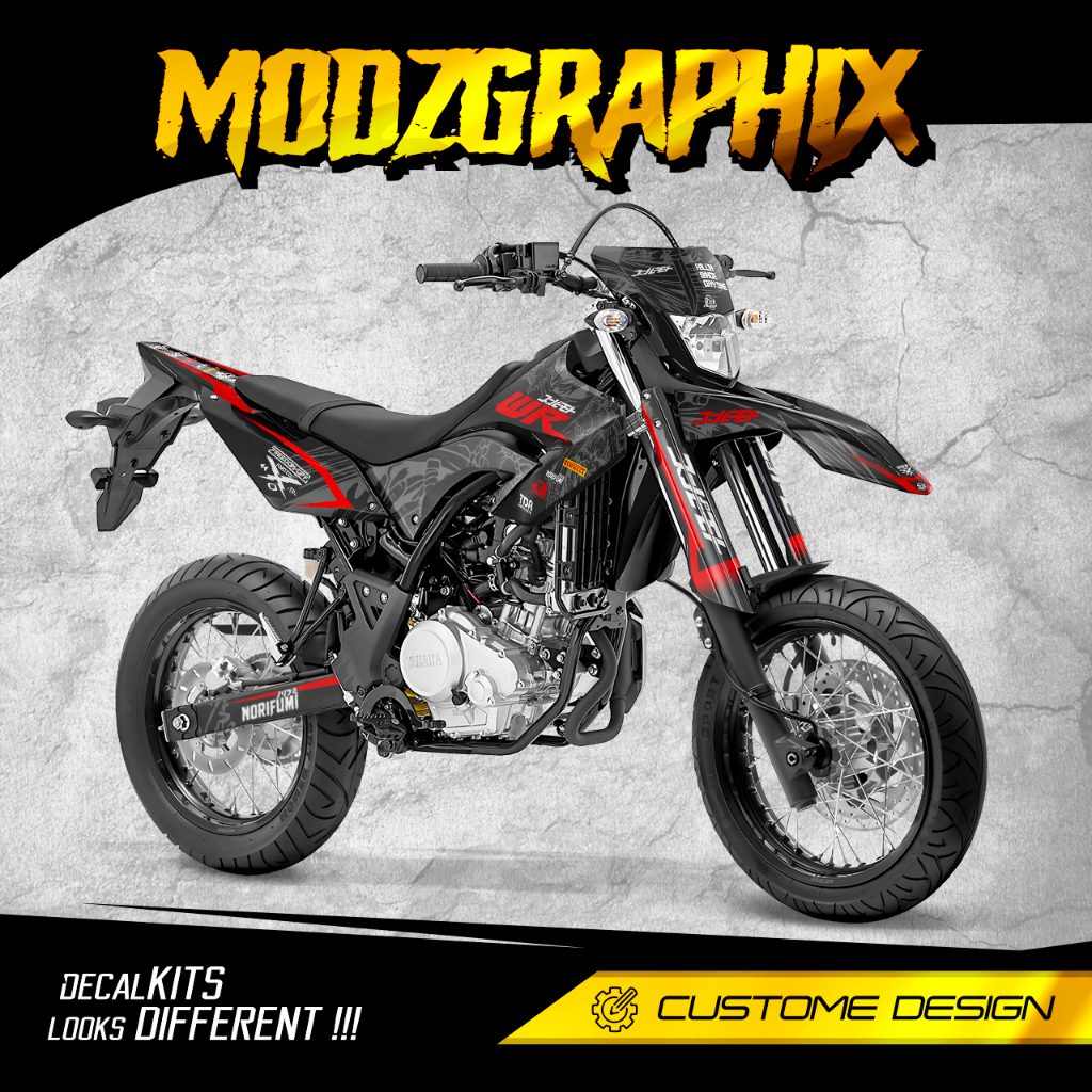 Yamaha WR155 Sticker DECAL Can Be CUSTOM DESIGN | Shopee Malaysia