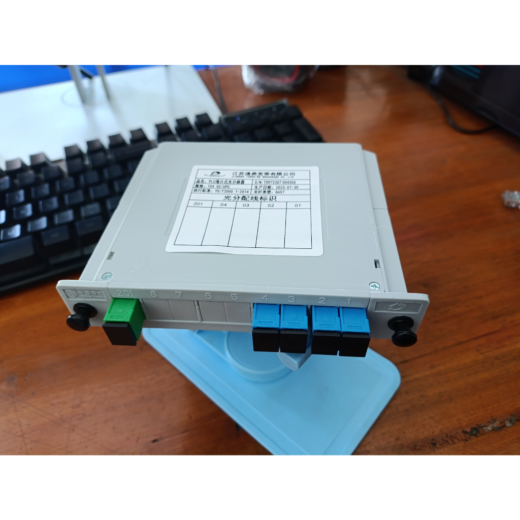 Box passive splitter PLC 1X4 1:4 1*4 1-4 splitter PLC 1X4 BOX china ...