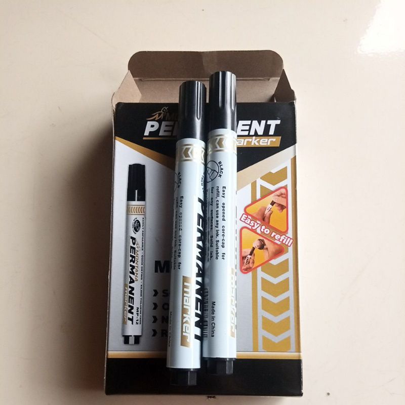 HITAM Montana black permanent marker | Shopee Malaysia