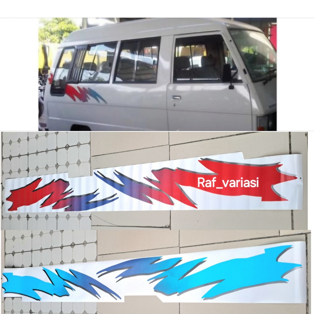 Mitsubishi L300 minibus van starwagon sticker mitsubshi wagon ...