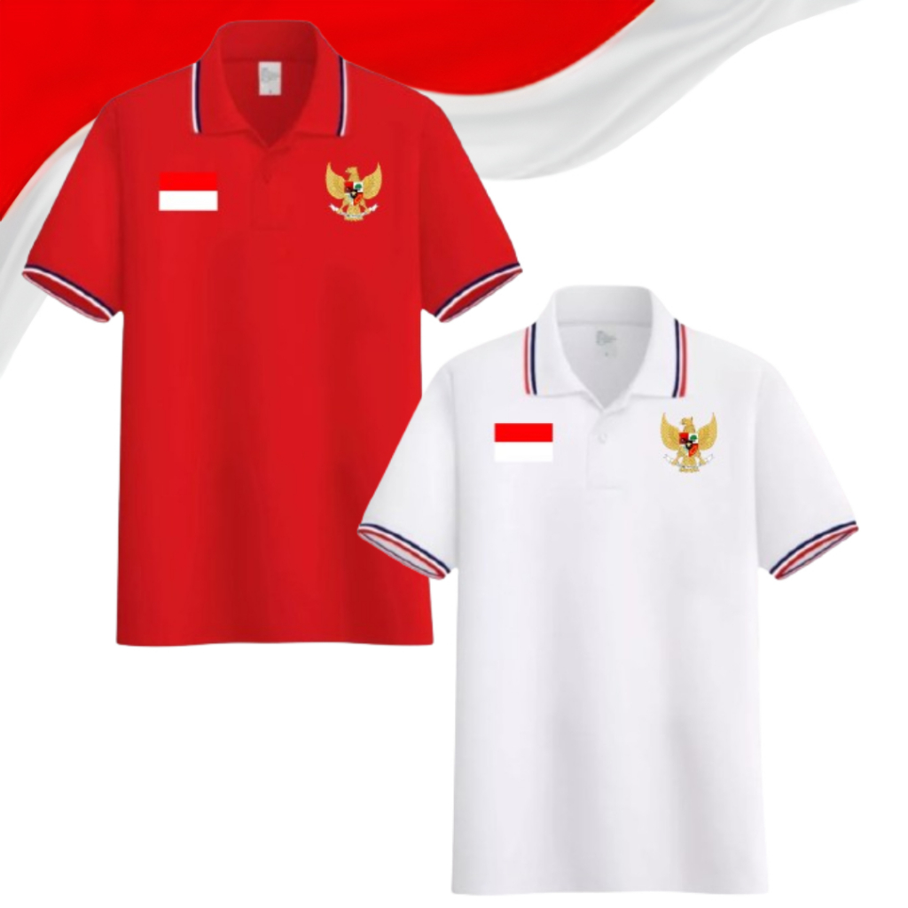 Indonesian Collar Shirt/Garuda Indonesia Polo Shirt/Polo Collar Shirt ...