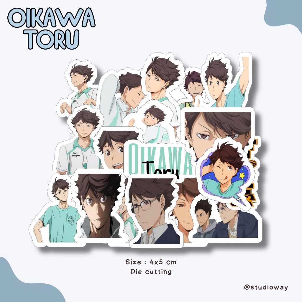 Haikyu OIKAWA TORU HAIKYUU ANIME STICKER | Shopee Malaysia