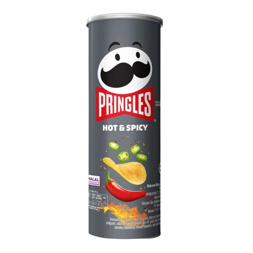 Pringles Hot & Spicy/Spicy Flavored Potato Chips 102 Gr | Shopee Malaysia