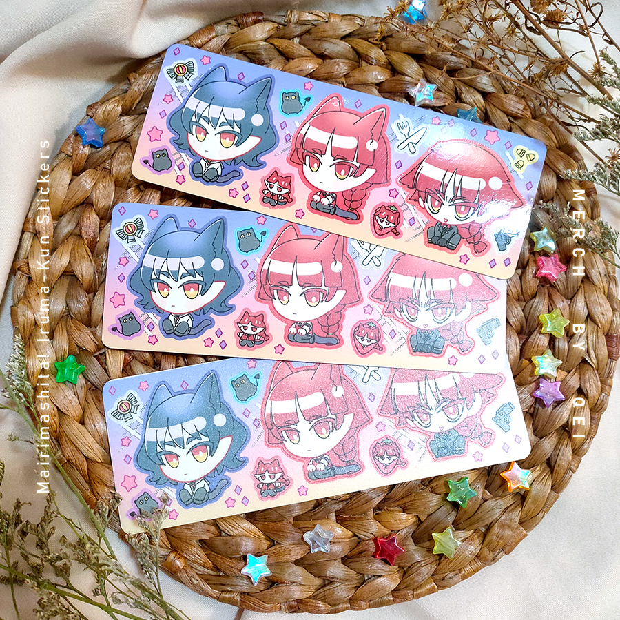 Opera-san STICKER - Mairimashita! Iruma-kun! Mairuma Kisscut Sticker ...