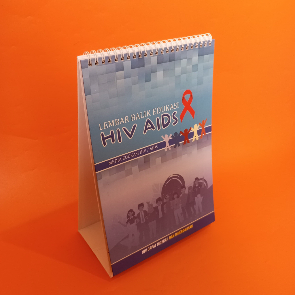 HIV AIDS Education Flip Sheet Book, Health Promotion Media | Shopee ...
