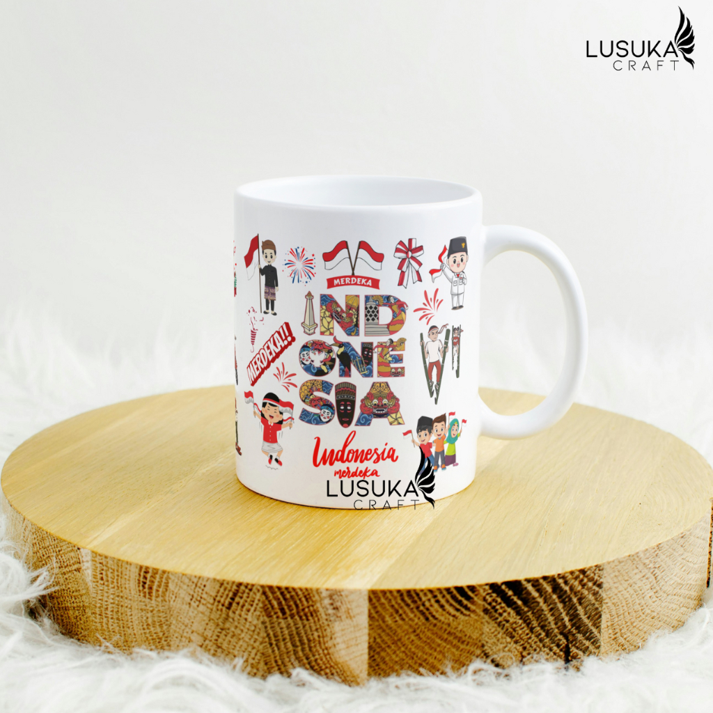 Gift MUG Independence Glass MUG RI Anniversary August 17th SOUVENIR ...