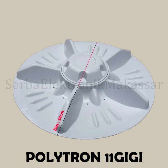 MESIN Polytron Zeromatic Pulsator 38cm 11 teeth Polytron Washing ...
