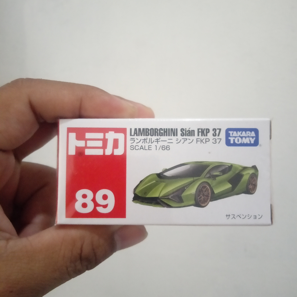 Tomica no 89 Lamborghini Sian FKP 37 Takara Tomy Car Diecast Collection | Shopee Malaysia