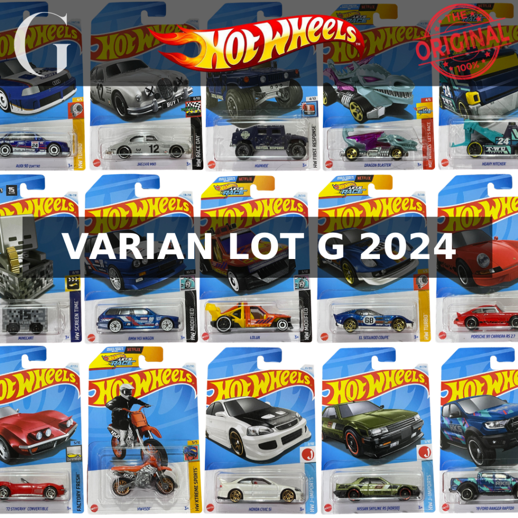 Hotwheels HOT WHEELS LOT G 2024 ALL FREE VARIANTS TO CHOOSE CIVIC BMW ...