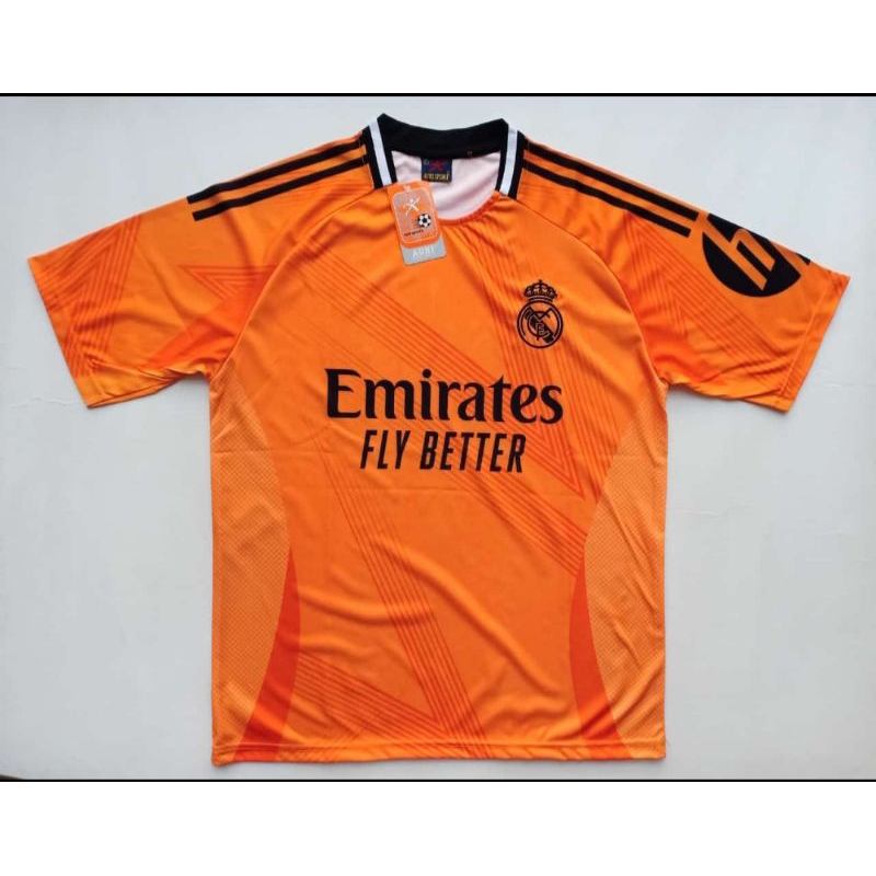 New R Madrid Away Football Jersey 2024-2025 Auri Sport | Shopee Malaysia