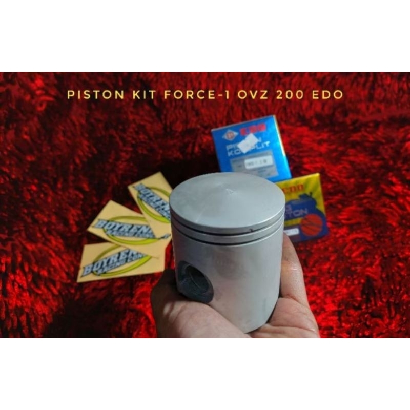 Pistonkit Piston FORCE 1 STD-200 EDO BOYRENK RACING CONCEPT | Shopee ...