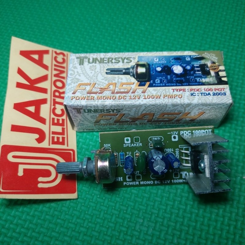 Power Kit Mono 12v 100w Pmpo Flash Tunersys PDC 100 POT | Shopee Malaysia