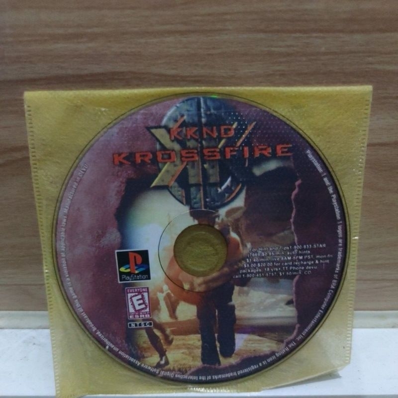 Ps1 KROSSFIRE Cassette PS1 KOPAB Cassette (Without Front Rear COVER ...