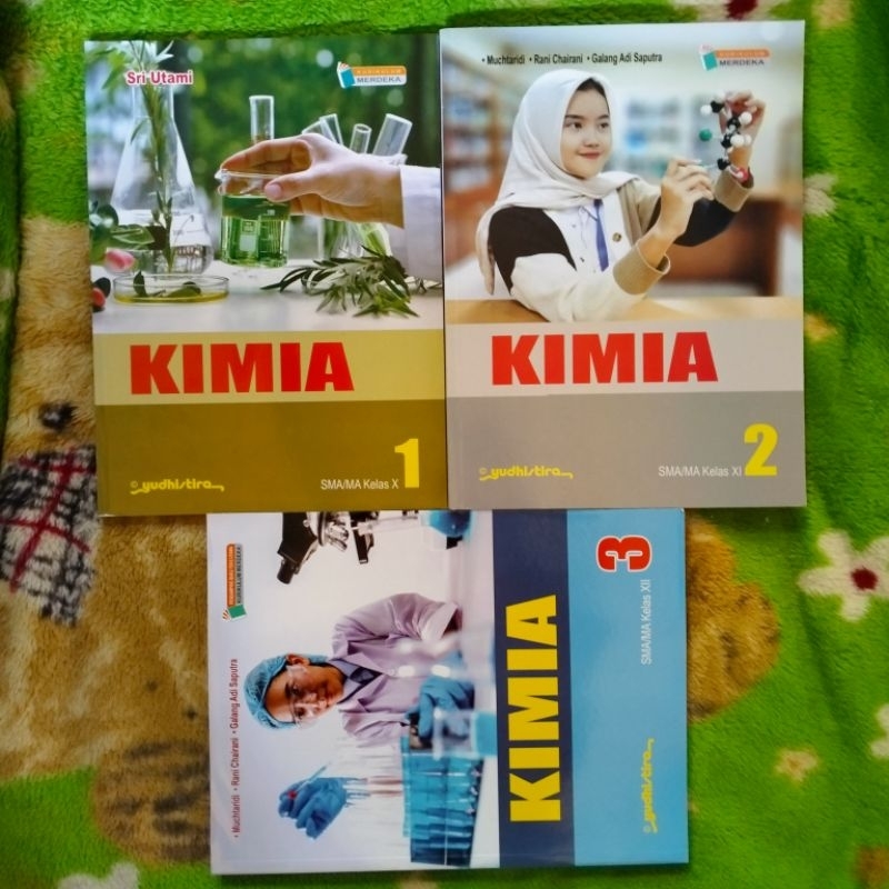 Original Chemistry Book Class 10 11 12 SMA/MA MERDEKA Curriculum ...