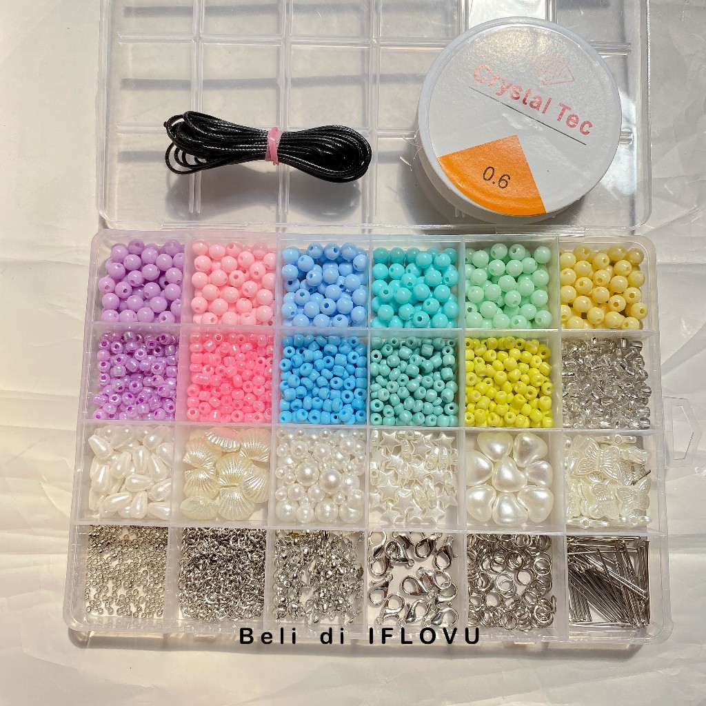 Bead Bracelet Ring Set | Complete 1 box Bracelet Knick-Knacks ...