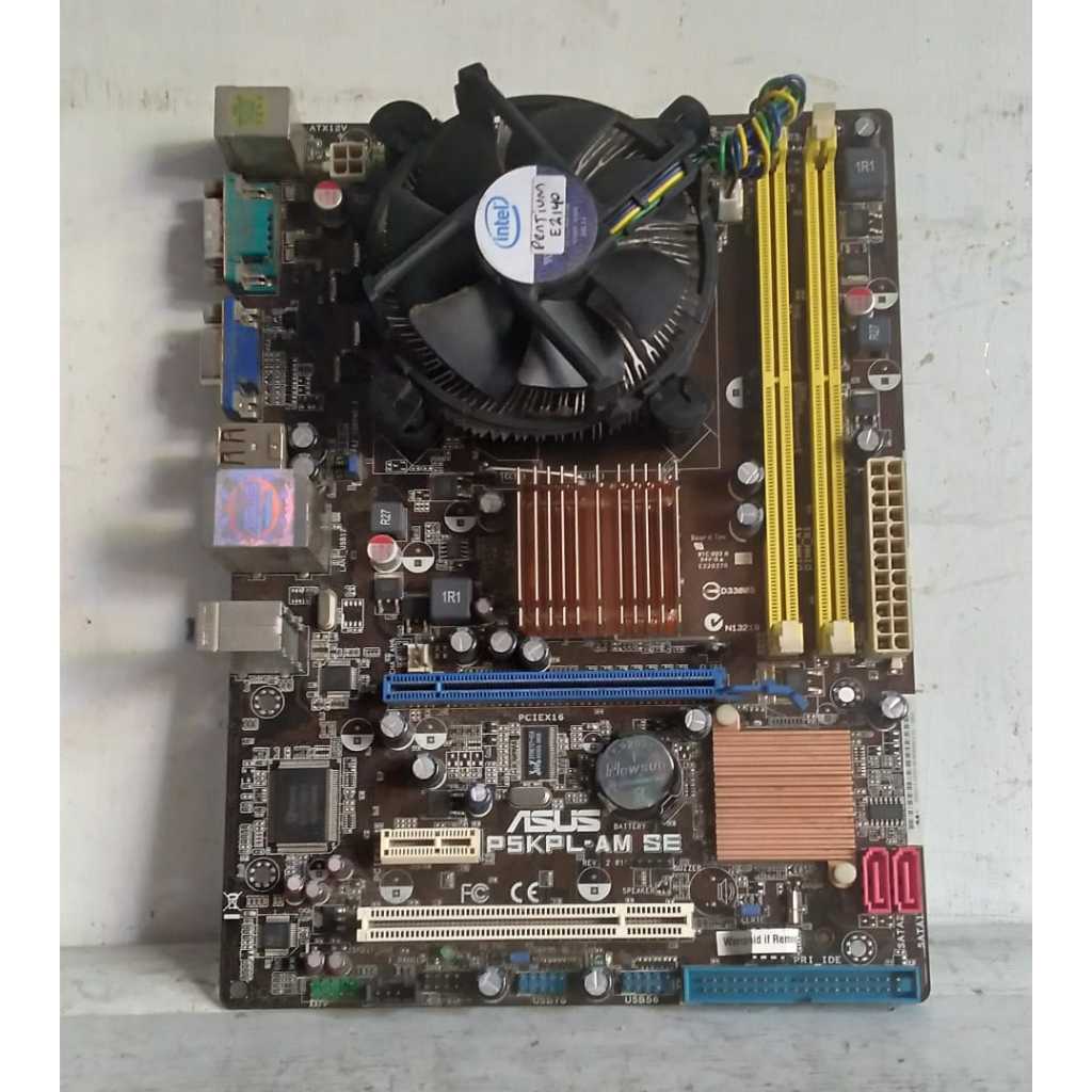 Asus MODEL P5KPL-AM SE Motherboard And PENTIUM E2140 processor | Shopee Malaysia