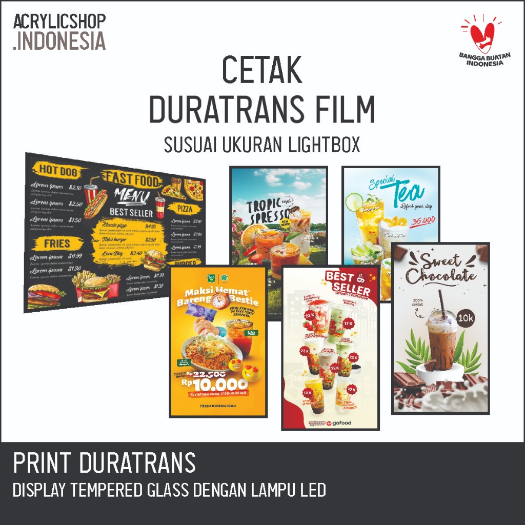 Print Duratrans Paper Backlite for Slim Light Box | Colored Minimalist ...